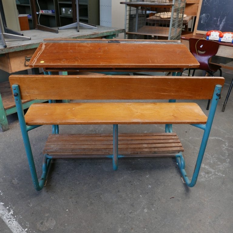 Vintage schoolbank » Van Dijk & Ko