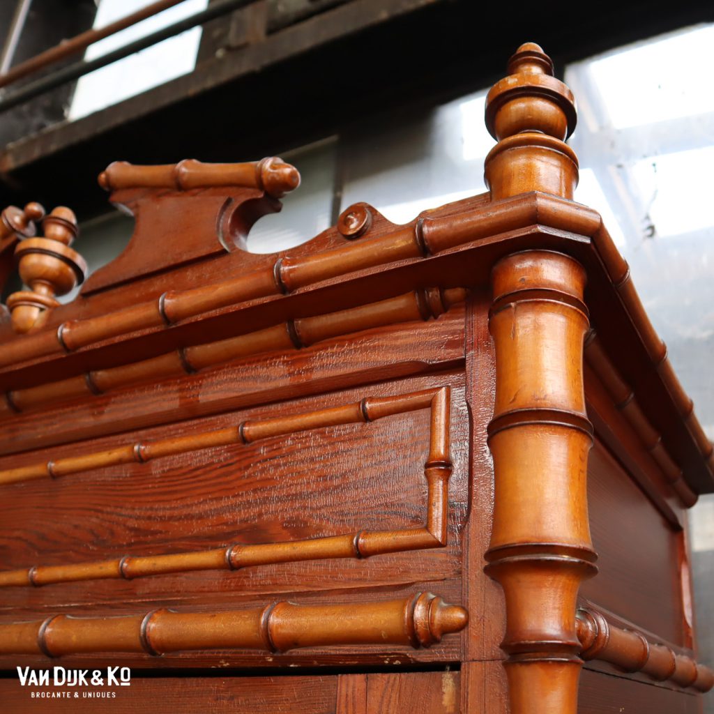 Faux bamboo kast » Van Dijk & Ko